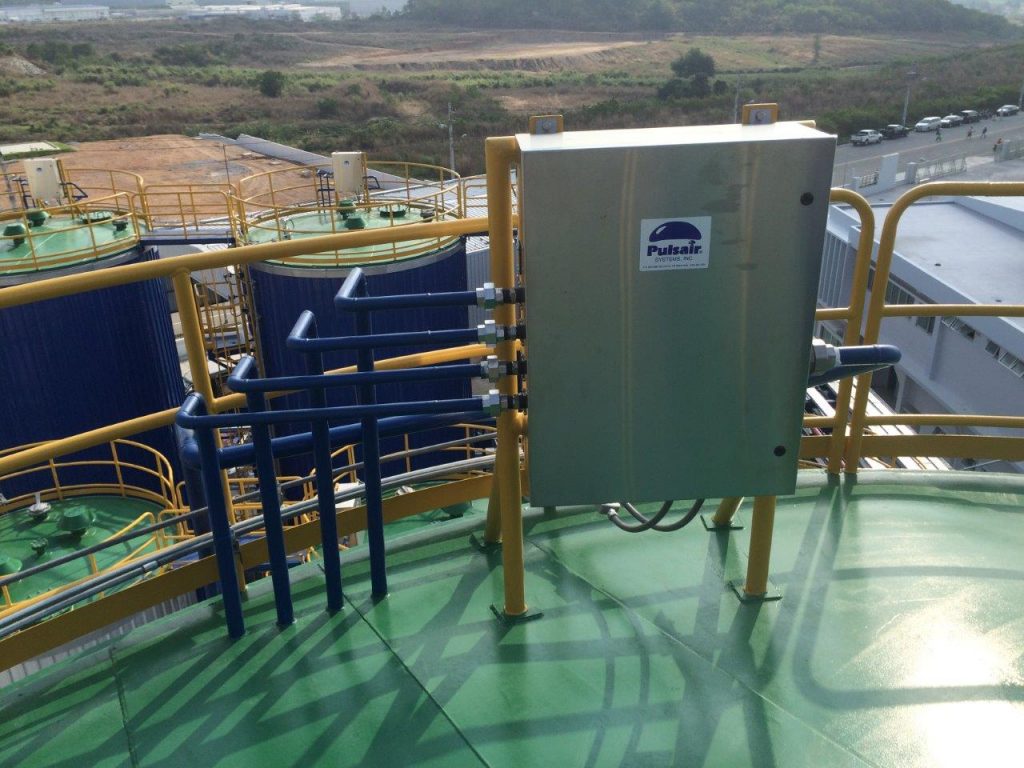 Pulsair tank mixer in Thailand | Pulsair® - World Leader in Large ...