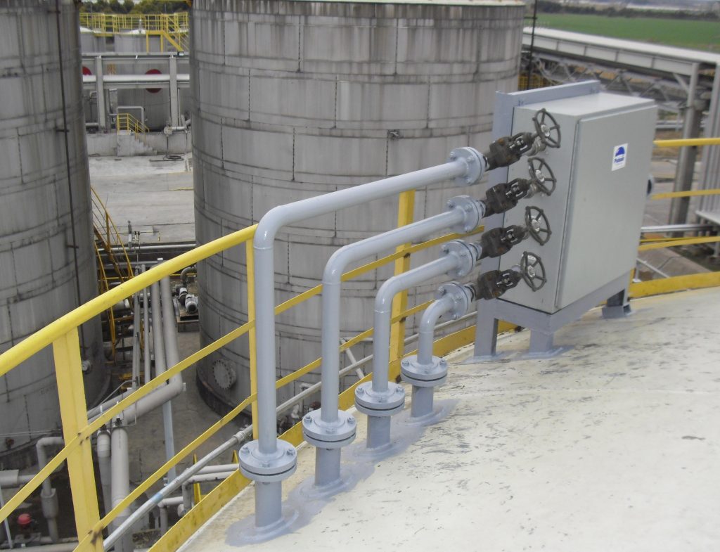 Valve cabinet system | Pulsair® - World Leader in Large Bubble Mixing