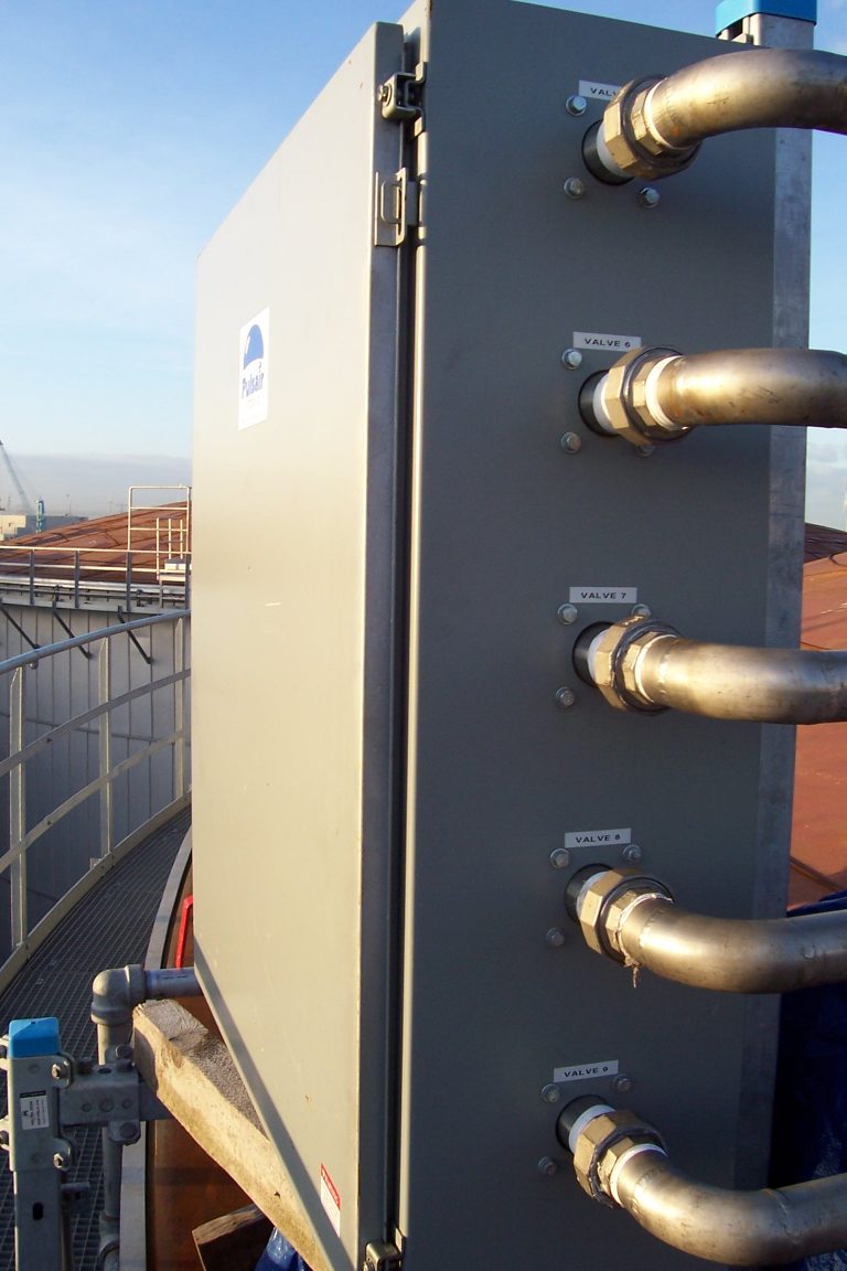 Valve enclosure for mixing systems | Pulsair® - World Leader in Large ...