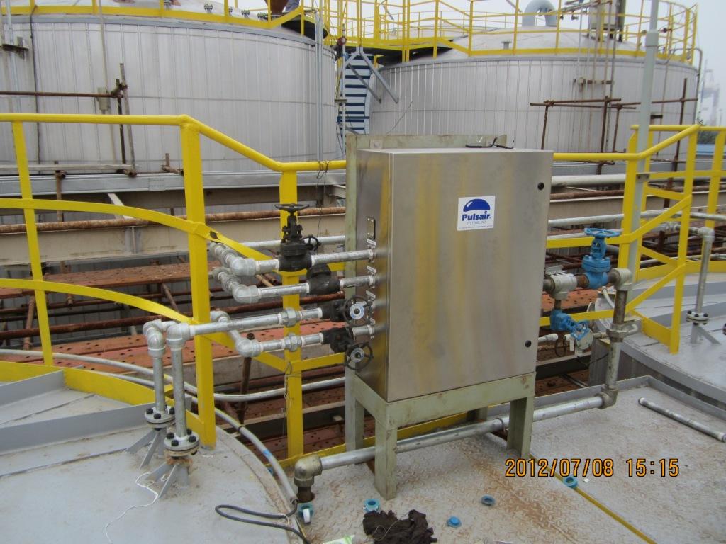 Valve enclosure cabinet for mixing system | Pulsair® - World Leader in ...