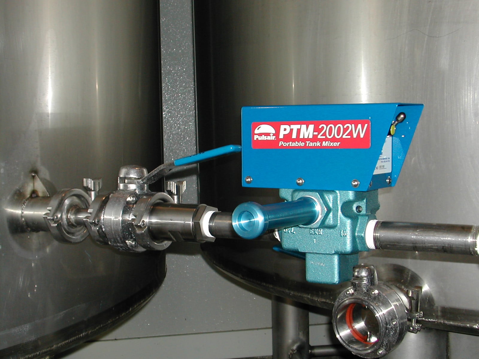 Portable Tank Mixer PTM 2002W | Pulsair® - World Leader in Large Bubble ...