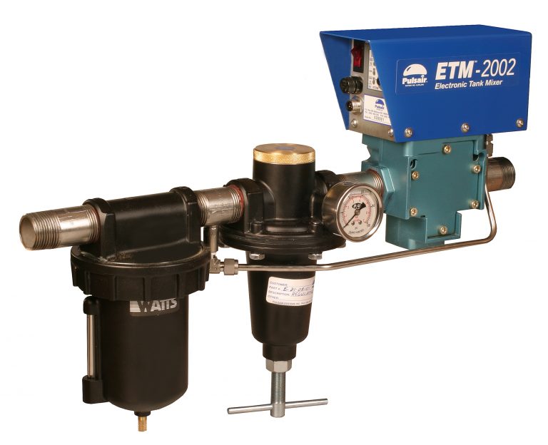 Pulsair ETM mixer - World Leader in Large Bubble Mixing