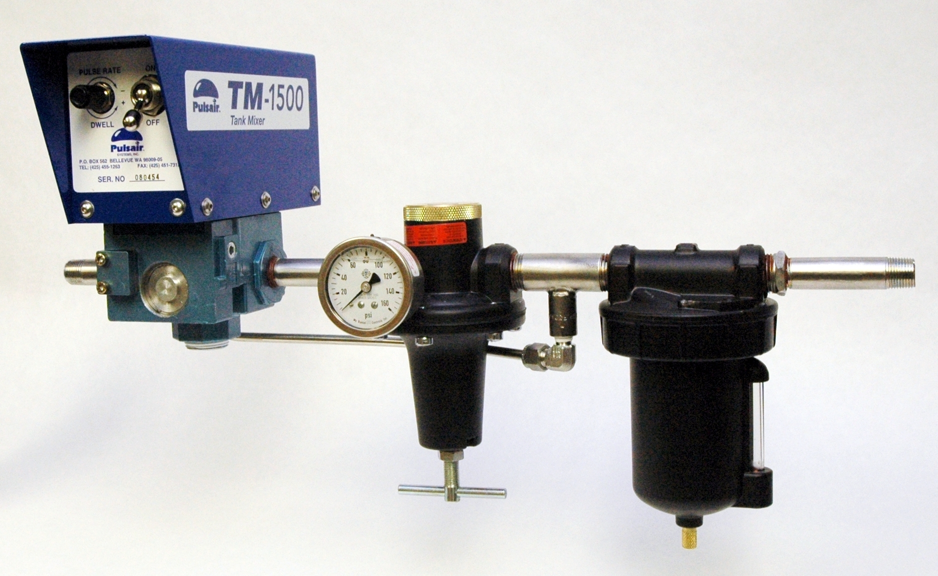 1500 pulsair system tank mixer - World Leader in Large Bubble Mixing