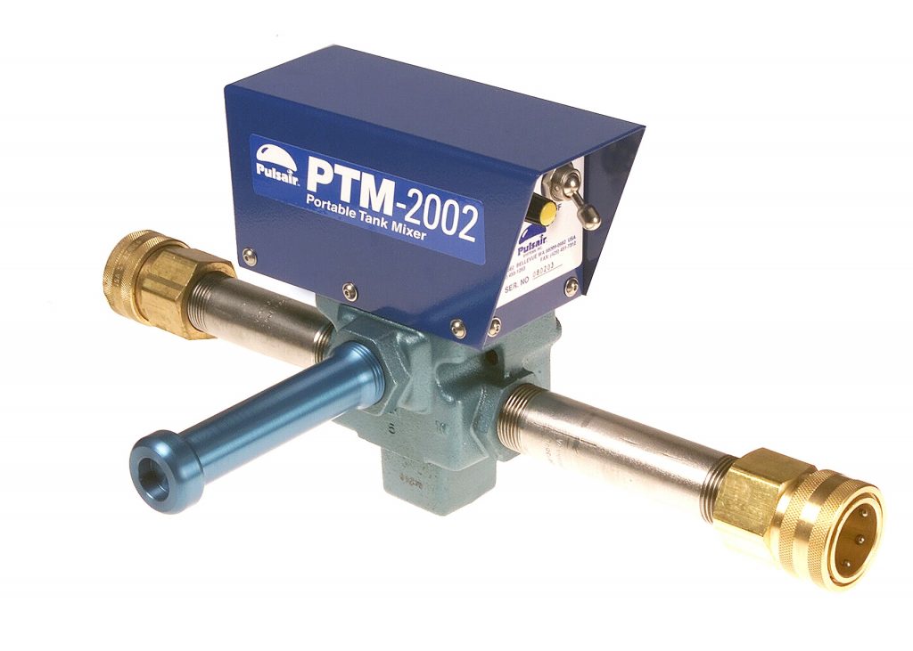 Portable Tank Mixer - Mixing tank with agitator | Pulsair Systems