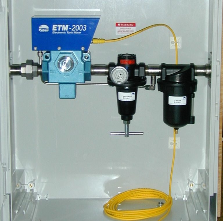 electronic tank mixer | Pulsair® - World Leader in Large Bubble Mixing