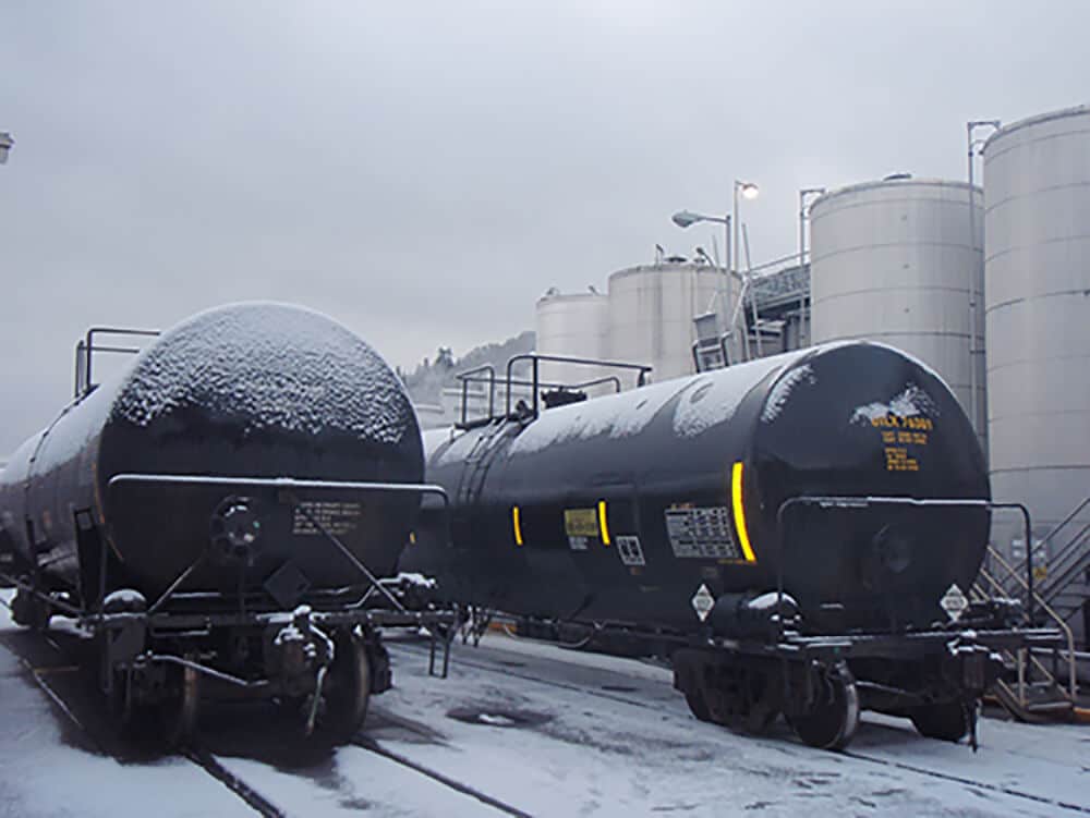 rail car tank mixing heating - World Leader in Large Bubble Mixing